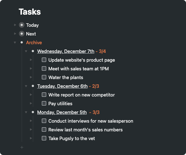 Task management basics - Workflowy guide Task management basics - Workflowy guide